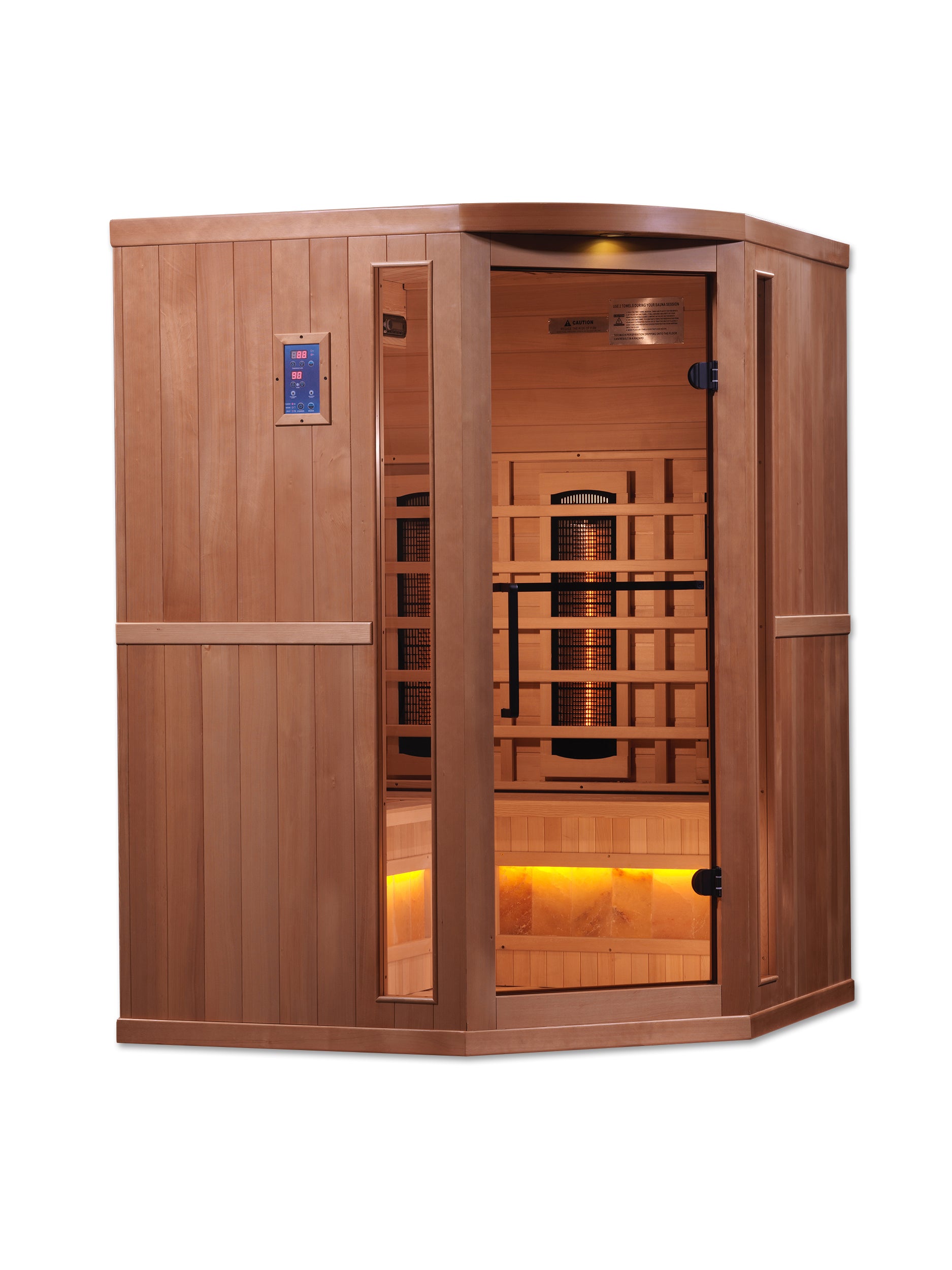 Contemporary 2-4 Person Full Spectrum Sauna | Sauna Shield