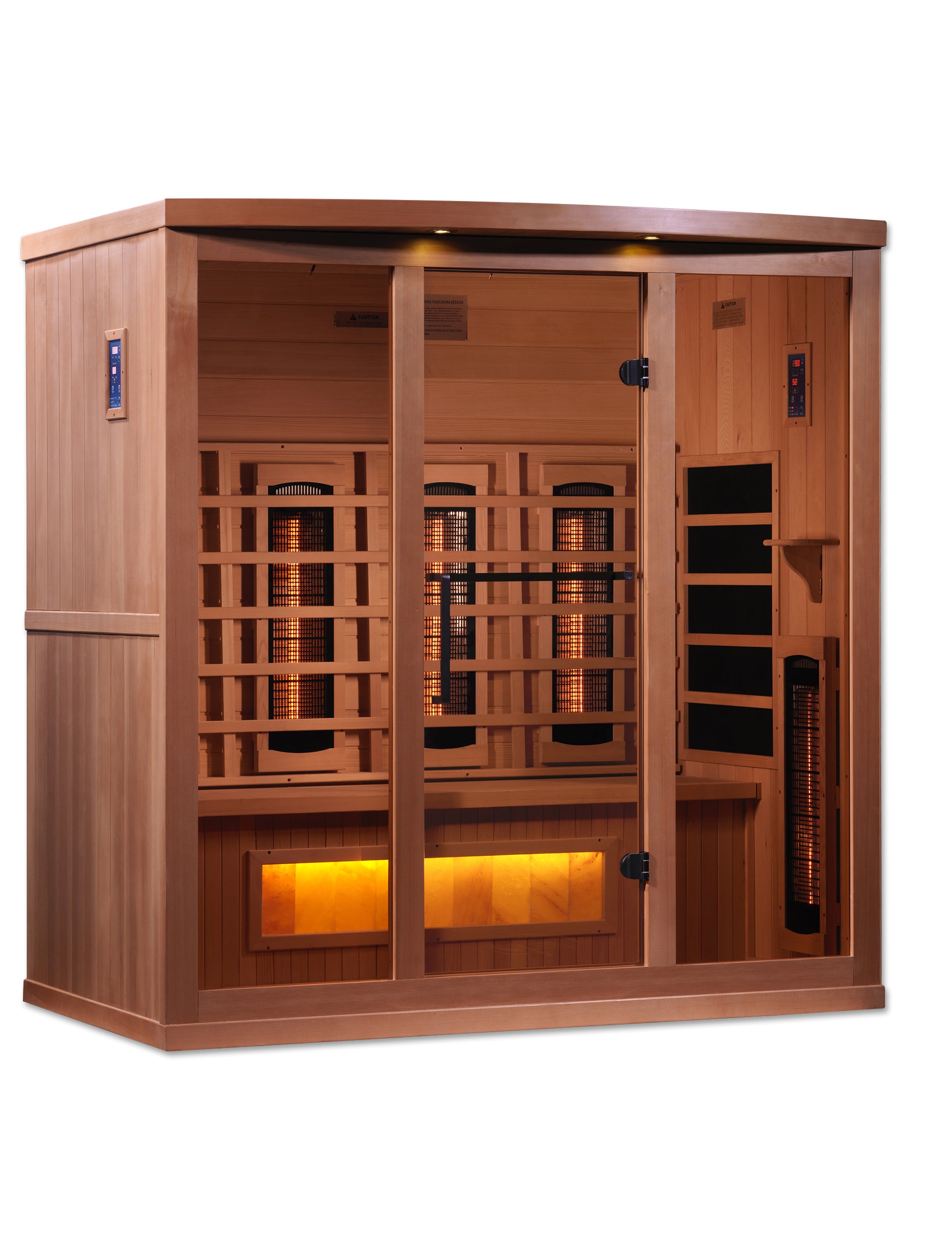 Contemporary 2-4 Person Full Spectrum Sauna | Sauna Shield