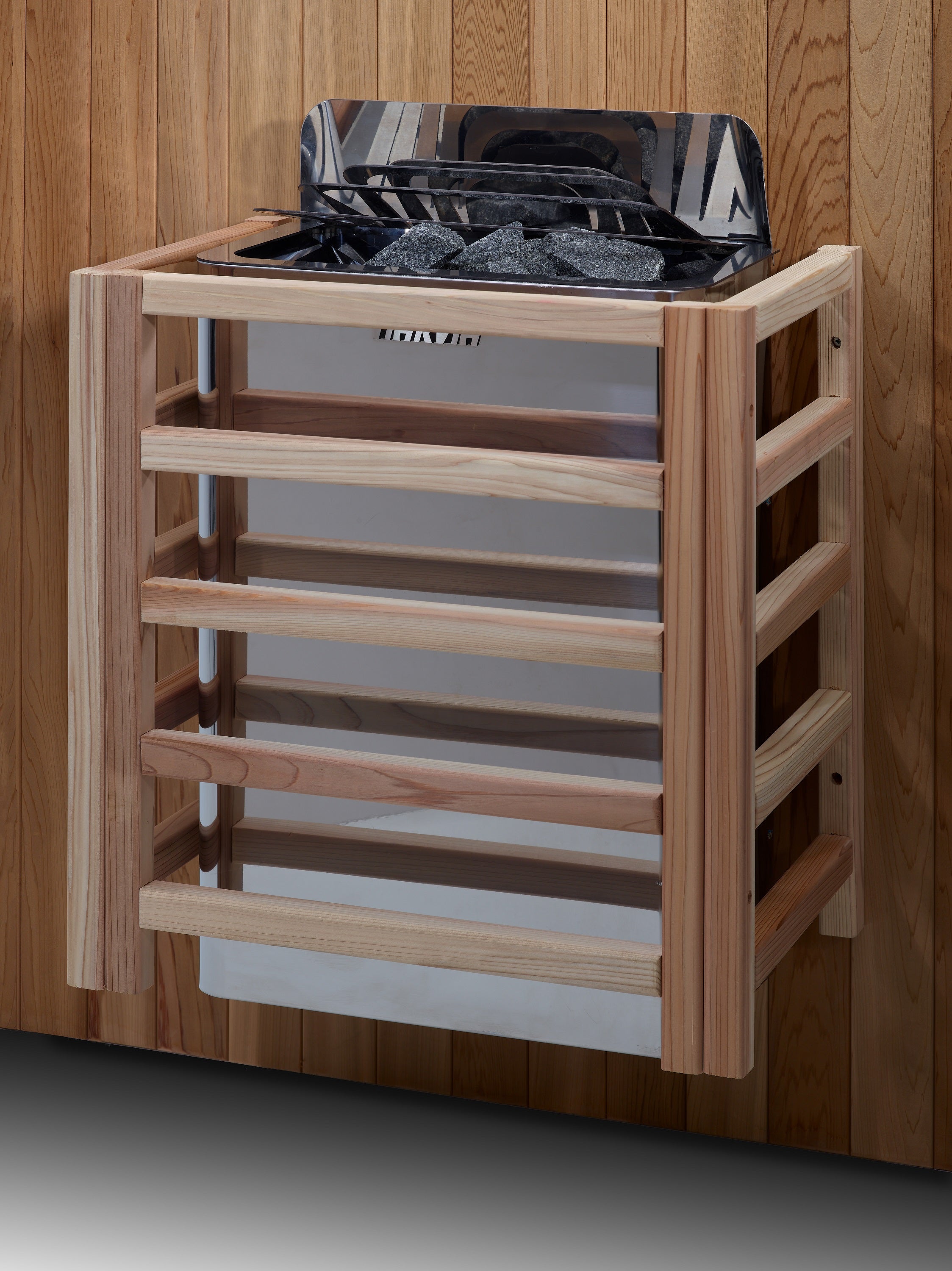 Clear Cedar 3-Person Indoor Traditional Sauna – Sauna Shield