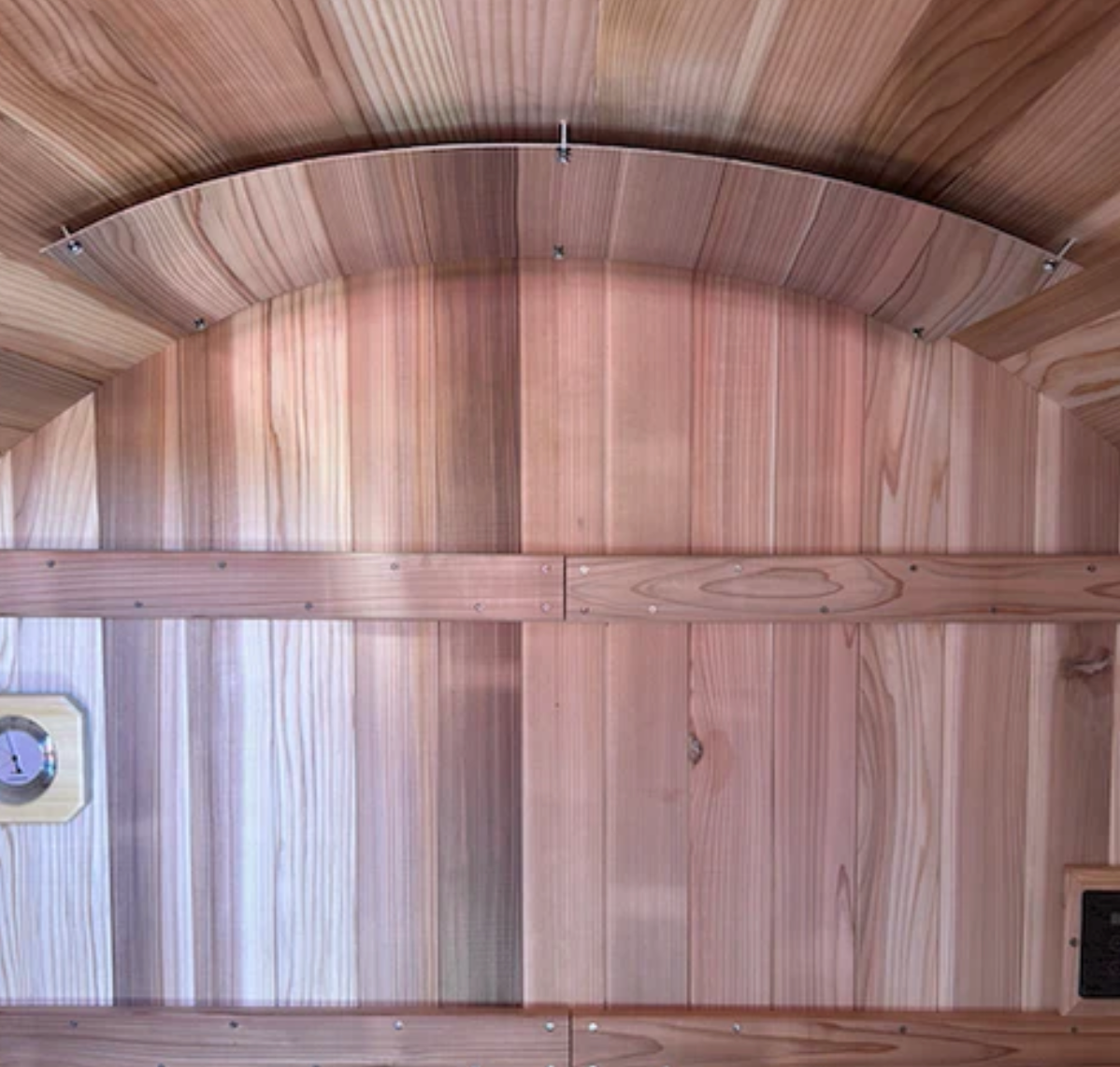 Huum Drop Heat Diverter with Ceiling Shield | Sauna Shield